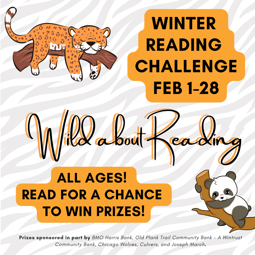 WINTER READING CHALLENGE: WILD ABOUT READING | Homer Township Public ...
